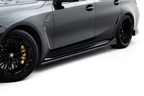 Side Skirts Diffusers V 3 Csl Look Bmw M3 Sedan Touring G80 G81