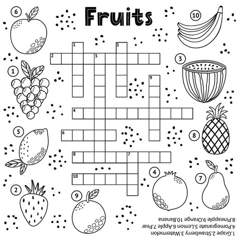 Printable Crossword Puzzles Grade 4 Printable JD