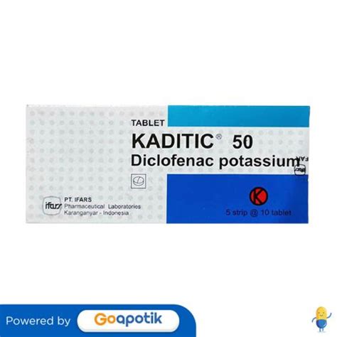 Jual Kaditic 50 Mg Box 50 Tablet Shopee Indonesia