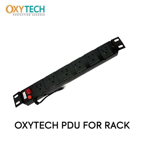 Oxytech International Oxytech Pdu For Rack 6 Socket Heavy