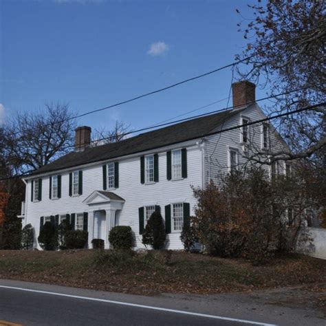 Joseph Smith House Colonial House In North Providence Rhode Island Us