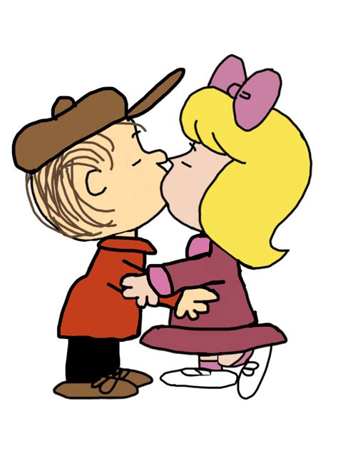 Linus And Janice Winter Kiss By Darthvader867554333 On Deviantart