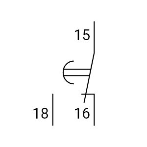 On Delay Timer IEC Symbols