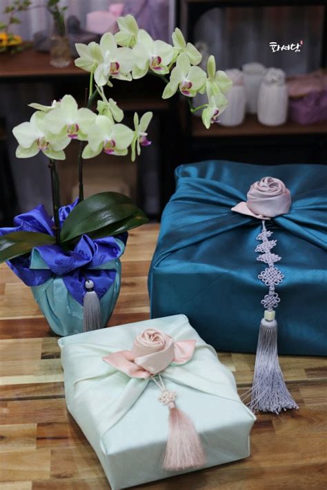 인천 예단포장 보자기로 정성스레 매듭지어 드립니다 ㅣ 화서담 네이버 블로그