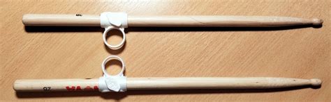 🥁 Drum Stick Control Clip Hand Hold Grip Loop Twist Controller・free Stl File For ・cults