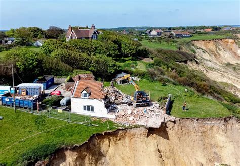 Heartbreak As 18th Century Farmhouse Left Hanging Over Perilous Cliff
