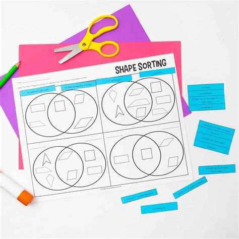 Geometry Worksheets Activities Ashleigh S Education Journey