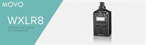 Amazon Com Movo Wxlr Channel Uhf Wireless Xlr Plug In Microphone Transmitter For The Wmic