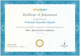 Certificate Of Completion Pc Ds Data Science Capstone Certificate