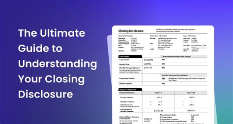 What Is A Mortgage Closing Disclosure And How To Read It