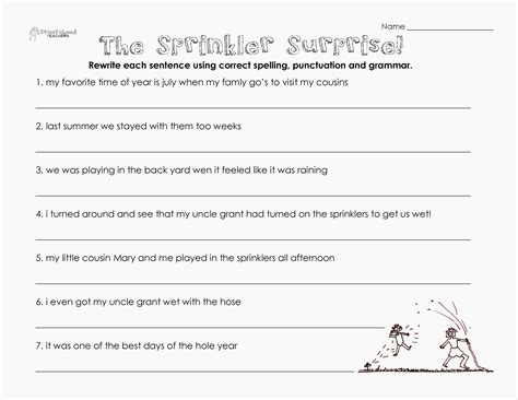 Grammar Worksheets For Grade 4 — Db