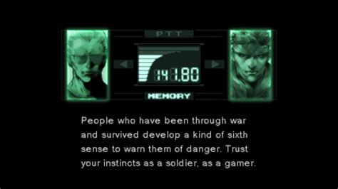 God I Love Mgs1 Codecs Rmetalgearsolid