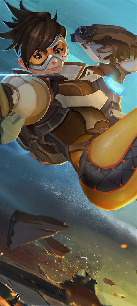 1840x4089 Resolution 4k Tracer Overwatch 1840x4089 Resolution Wallpaper