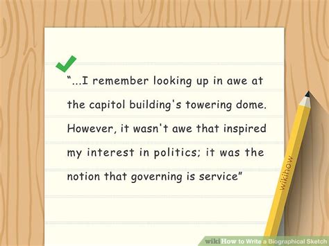 Ways To Write A Biographical Sketch WikiHow