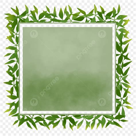 Border Text Box PNG Picture Leaf Leaves Frame Border And Text Box Leaf Leaves Leaf Border