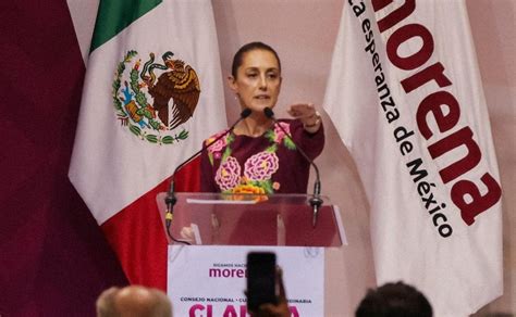 Nuestro Proyecto Es El Humanismo Mexicano Sheinbaum Al Protestar Como