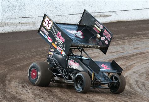 Andy Gregg Wins Wing 360 Sprint Car Race At Placerville Speedway In