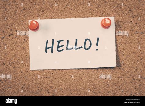 Hello Letters Hi Res Stock Photography And Images Alamy