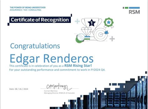 Rsm Risingstar Growthmindset Teamwork Careerdevelopment Grateful Edgar Renderos