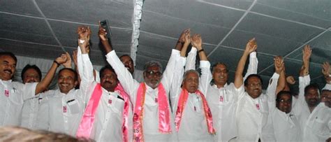 3 Mahbubnagar Congress Leaders Join Trs