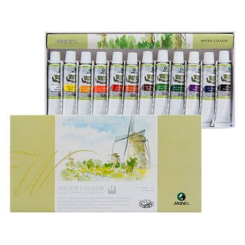 ACUARELA DE 12 COLORES 12 ML MARIES PINTMAR006 JM Import Ltda