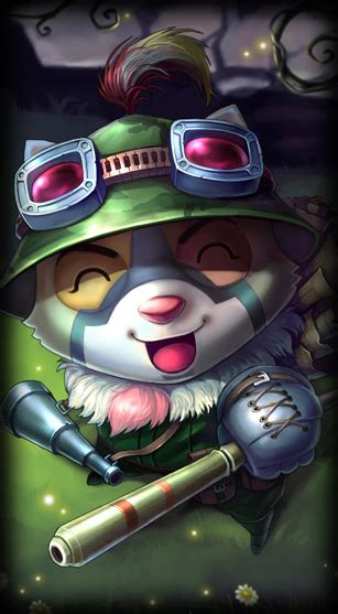 Recon Teemo League Of Legends Skin Lol Skin