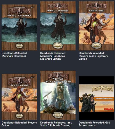 Humble Book Bundle Deadlands Megabundle The Kind Gm