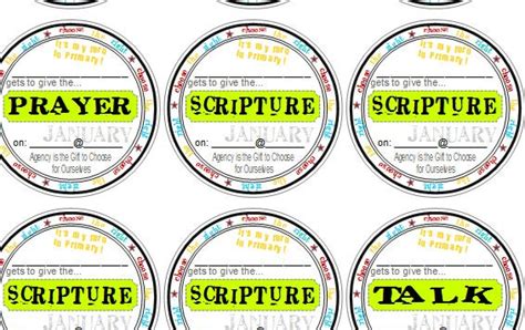 2017 Primary Assignment Stickers Instant Printable Download