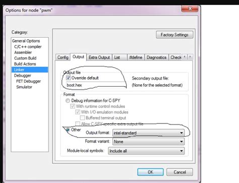 Iar Intel File Flashing Issue With St Link Utilit Stmicroelectronics Community
