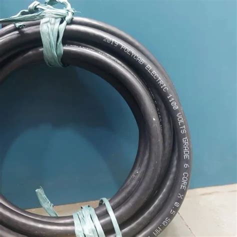 Multi Core Polycab 6 C X 0 5 Sq Mm Braided Shielded Screened Cu