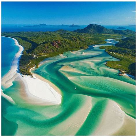 Whitehaven Beach Whitsunday Islands Queensland Australia