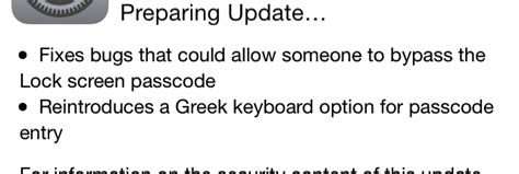 Apple Fixes A Pair Of Lock Screen Bugs With IOS Update Ars Technica