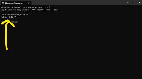 How To Check Python Version In Cmd Templates Sample P Vrogue Co