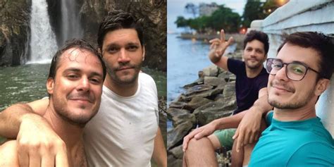Armando Babaioff ganha declaração do namorado gato Amo muito você