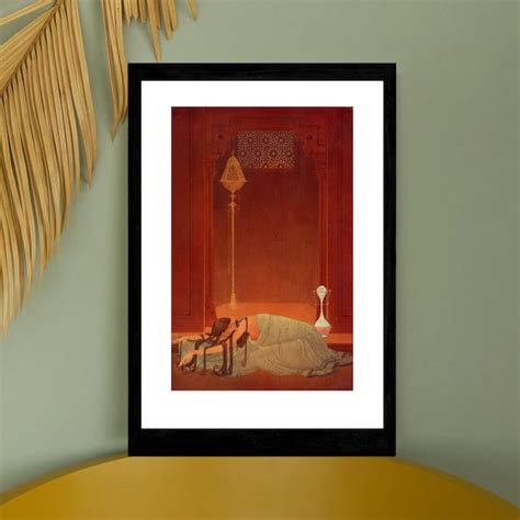 Mughal Nude Painting Etsy