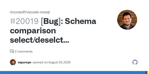 Bug Schema Comparison Selectdeselct Unresponsive And Slow · Issue