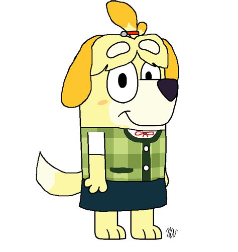 Isabelle But In Bluey By Abomagoonios On Deviantart