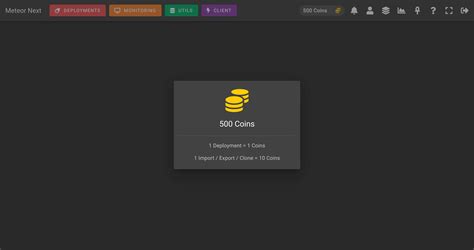 Coins Meteor Next Docs