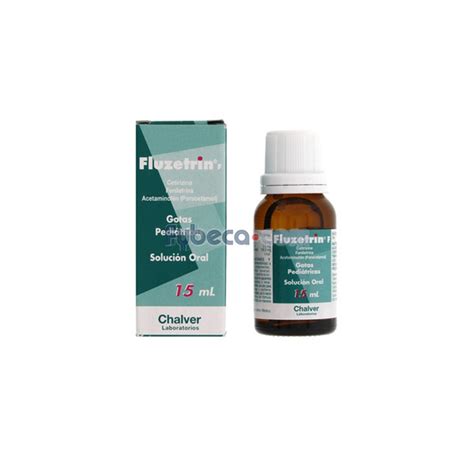 Fluzetrin F Gotas Pediátricas 15 Ml Frasco Fybeca