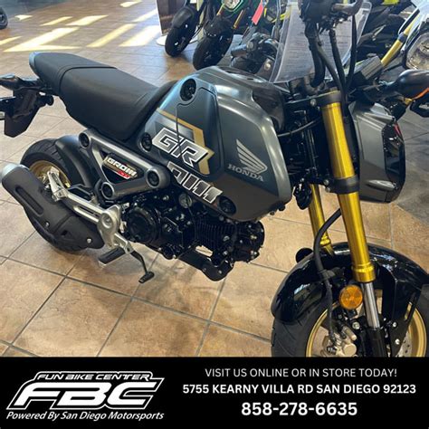 New Honda® Grom Sp 2024 For Sale In San Diego California
