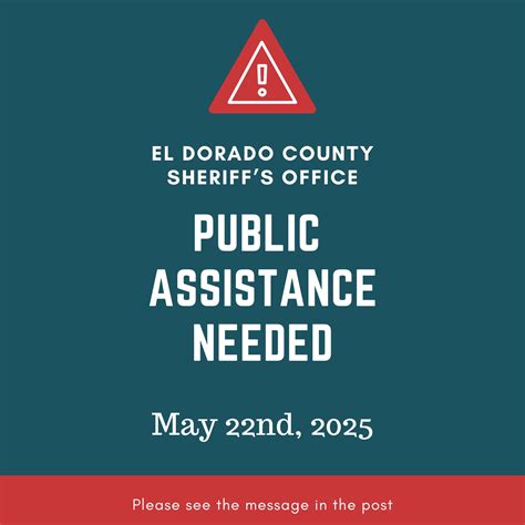 El Dorado County El Dorado County Sheriffs Office