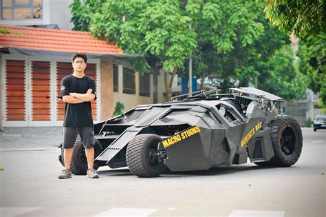 Batman Fan Builds Himself A Fully Functional Awesome Tumbler In 10