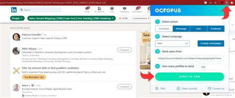How To Export LinkedIn Event Attendees Outreach Templates Octopus CRM