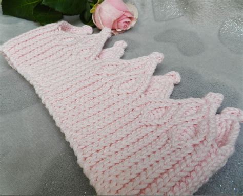Crochet Crown Headband Pattern Princess Crown Headband Crown Ear