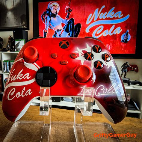 Custom Painted Nuka Cola Themed Controller That I Did Rxboxone