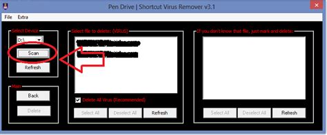Shortcut Virus Remover Tool