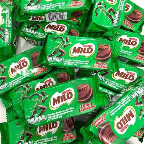Chocolate Filled Milo Cookies Available At Fairprice Outlets From 5 50