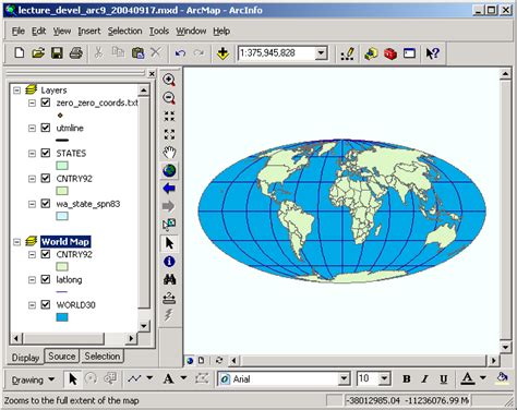 Projections And Coordinate Systems
