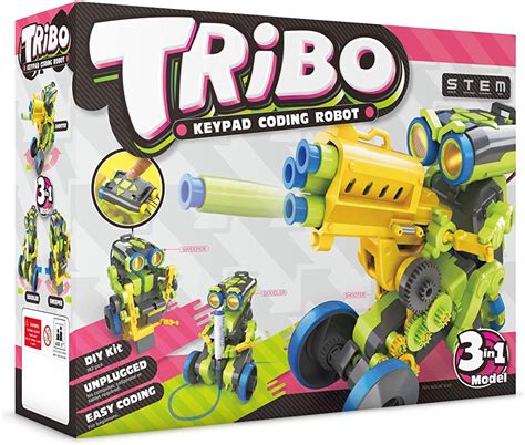 Construct And Create Tribo 3 In 1 Keypad Coding Robot Uk