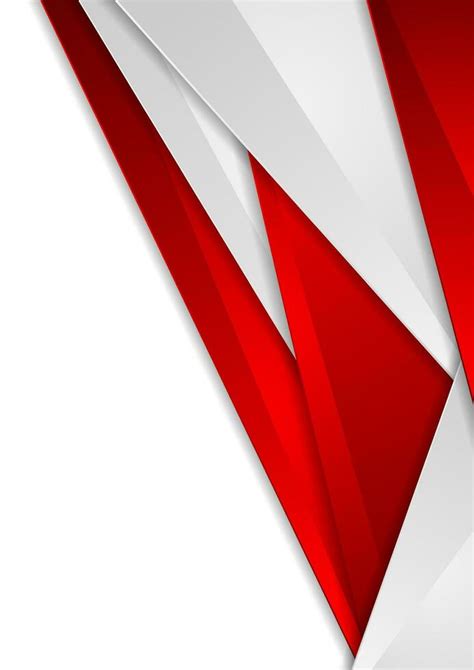Abstract Red And Grey Tech Corporate Background 26732212 Vector Art At